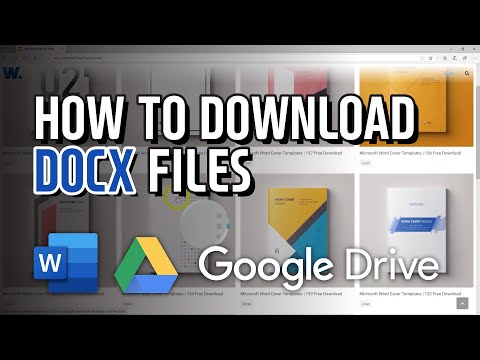 How to download DOCX files