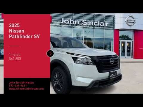 2025 Nissan Pathfinder N250250