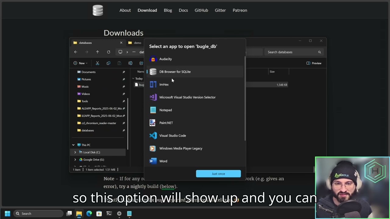 DB Browser for SQLite Walkthrough