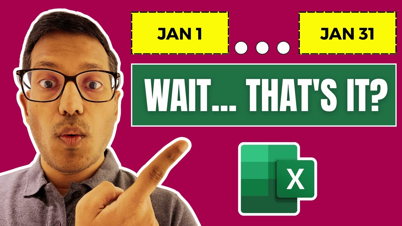 This ONE Trick Lists All Dates Between Two Dates in Power Query in SECONDS