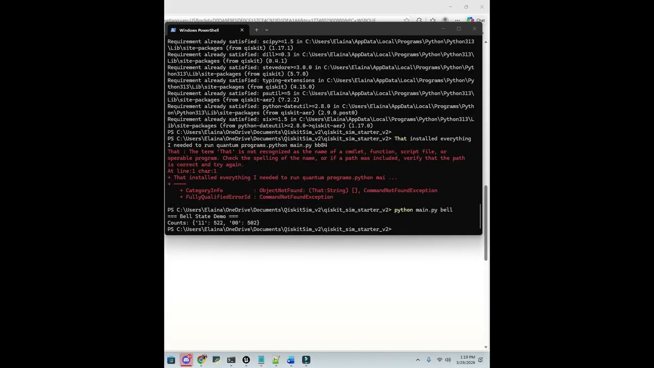 I Built a Quantum Secret Code on My PC (QKD BB84 Explained Simple)