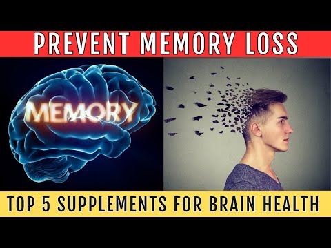 Top 5 Supplements for Brain Health & Memory Loss Prevention
