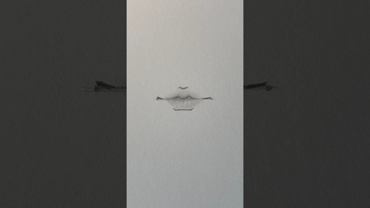 How to Draw Lips✨ (Easy) #lips #tutorial #drawing #sketch #art #howtodraw #shorts