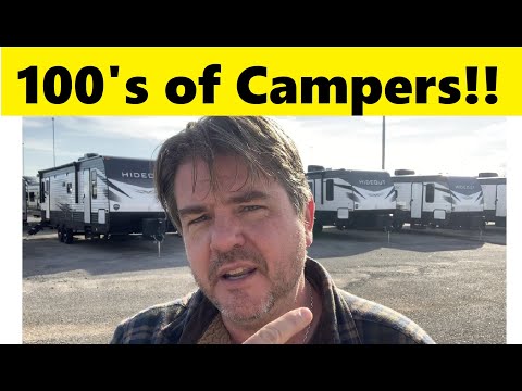 100’s Of New Campers-RVs For Sale