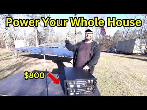 Build Your Own Solar Cheaper With Eco-Worthy Batteries