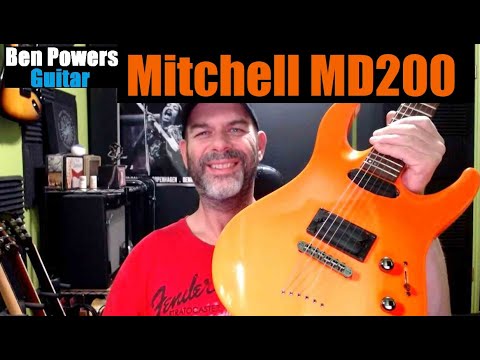 Custom Stickerbomb Mitchell MD200 Double-Cutaway 2022 - | Reverb