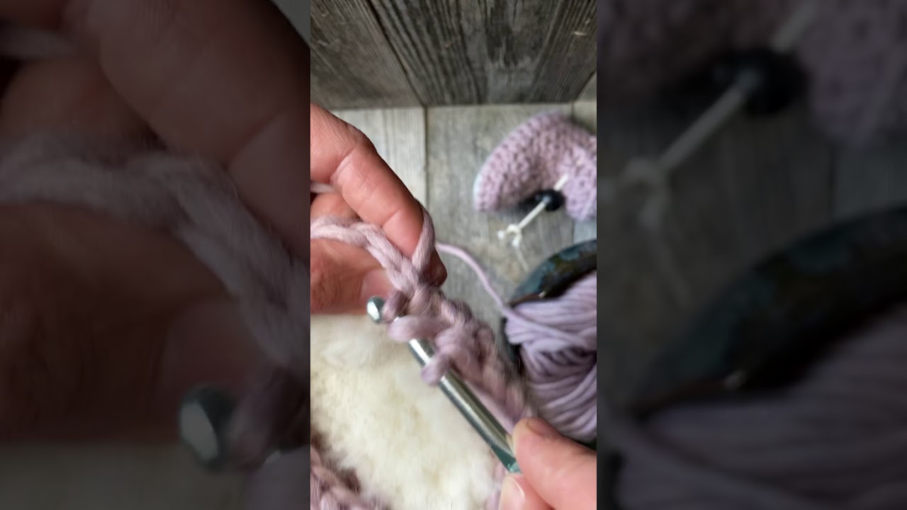 Double Crochet decrease (DCdec) stitch