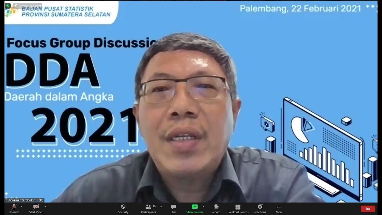 FGD Sumsel Dalam Angka 2021