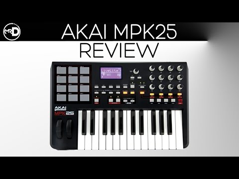 AKAI MPK25 MIDI Controler Review