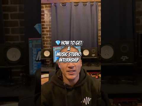 💎First Day Music Studio Internship #musicindustry #independentartist #musicbusiness