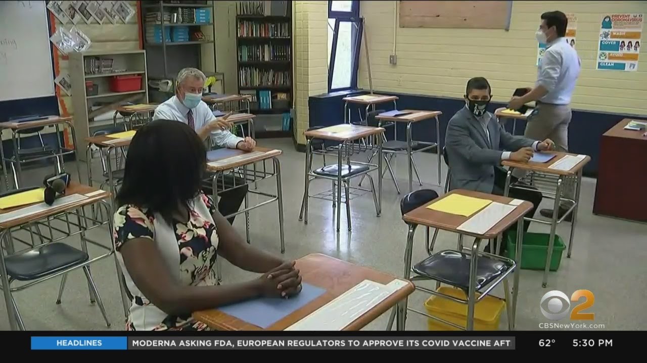 Public School Parents, Teachers React To Mayor De Blasio's Reopening Plan: 'Shocked Me Completely'