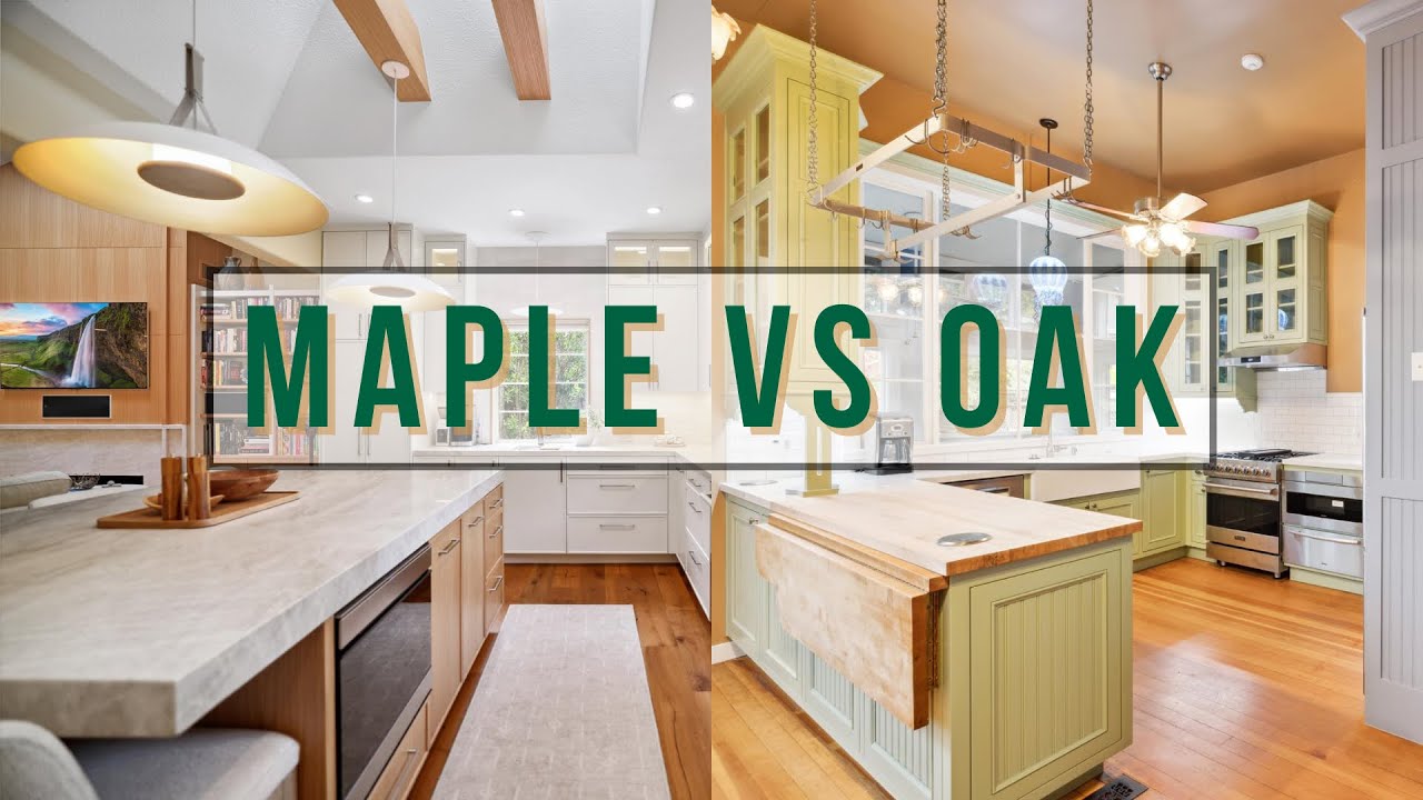 Maple vs Oak | Which Should You Choose for Your Custom Cabinets