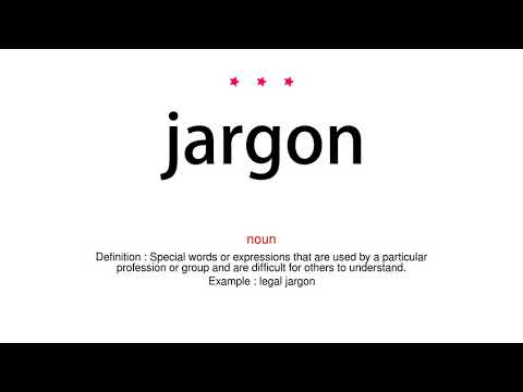 How to pronounce jargon - Vocab Today