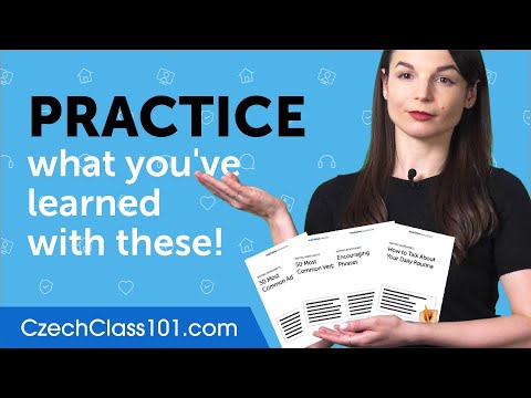14 Free PDF Writing Worksheets for Czech Beginners