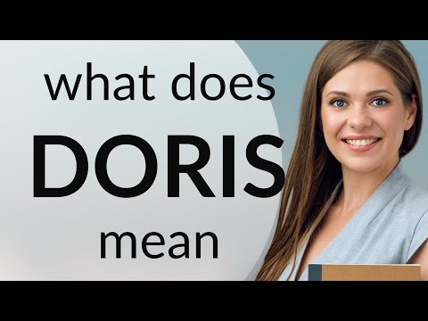 Doris | DORIS meaning