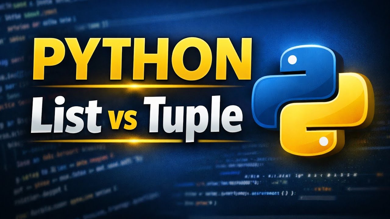 Difference Between List and Tuple in Python Basics | very important question python