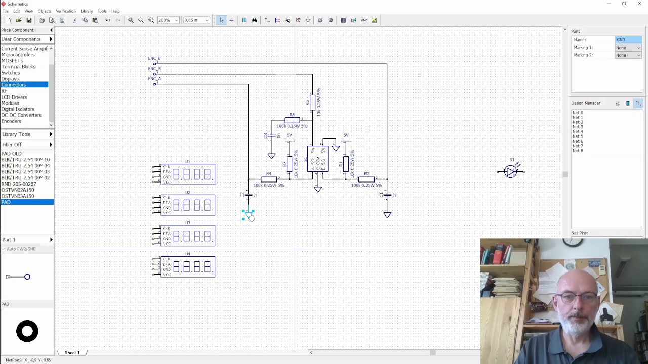 DipTrace (1): How I Create Schematics (Circuits) – An Example