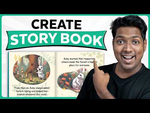 How To Create STORY BOOK For Kids Using AI ???? | Amazon KDP