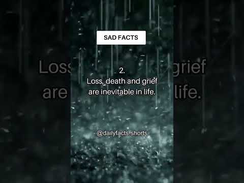 5 sad facts about life. Subscribe. #shorts #life #philosophy #psychologyfacts #dailyfacts #grief