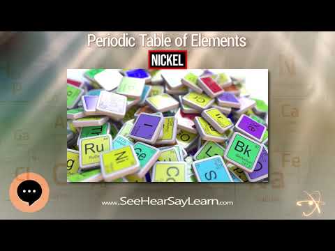Nickel 🔬⚛️🔬 Periodic Table of Elements Series 🔬⚛️🔬