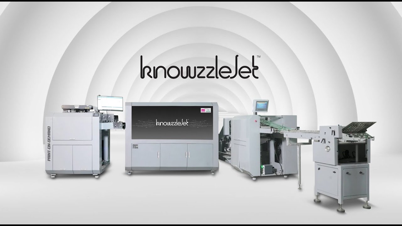 JETSCI ®  knowzzleJet™ - High-Speed Print-on-demand Inkjet Web Press