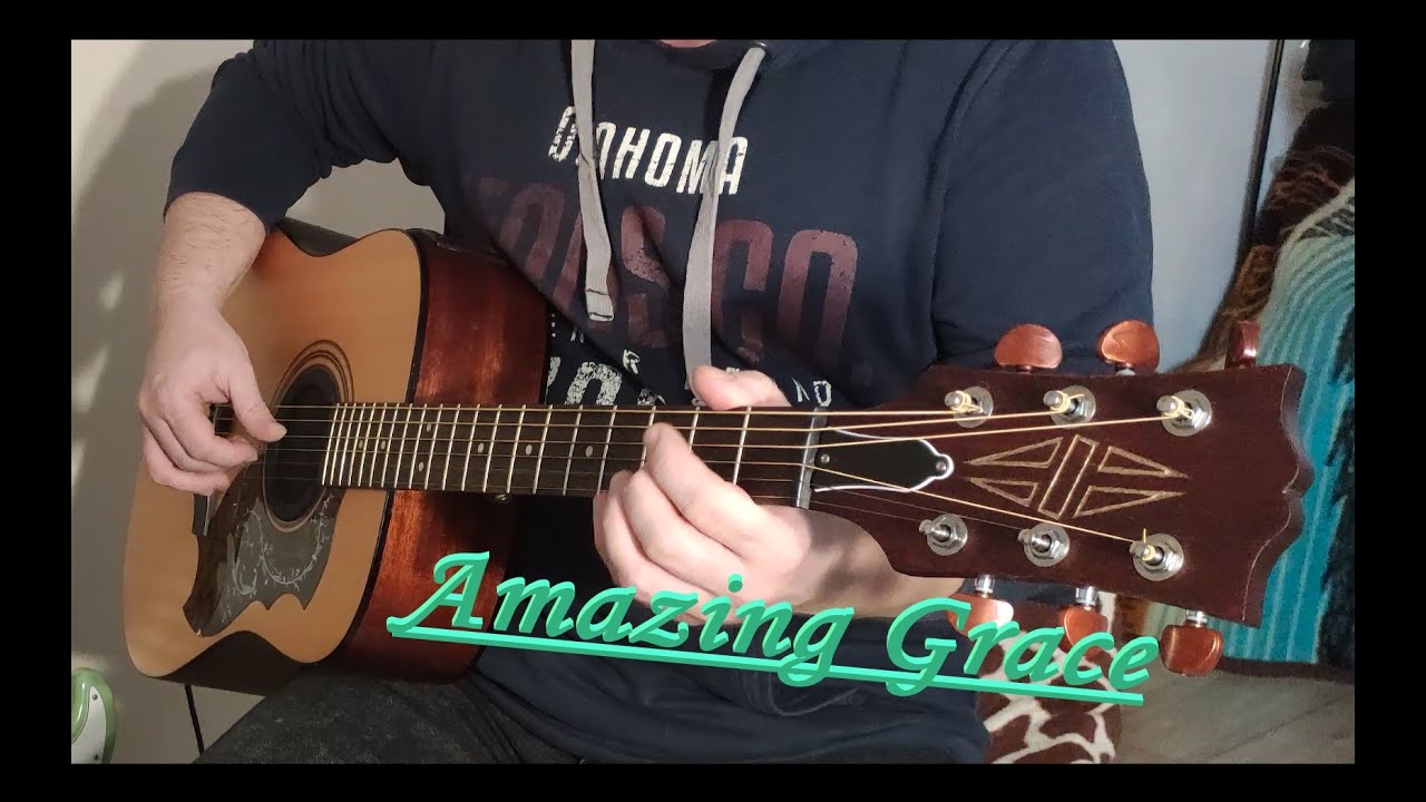 Amazing Grace (full short instrumental cover by CRVguitars)
