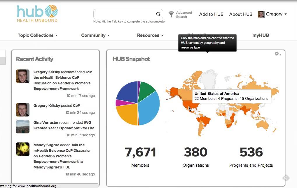 HUB Tutorial: Resources