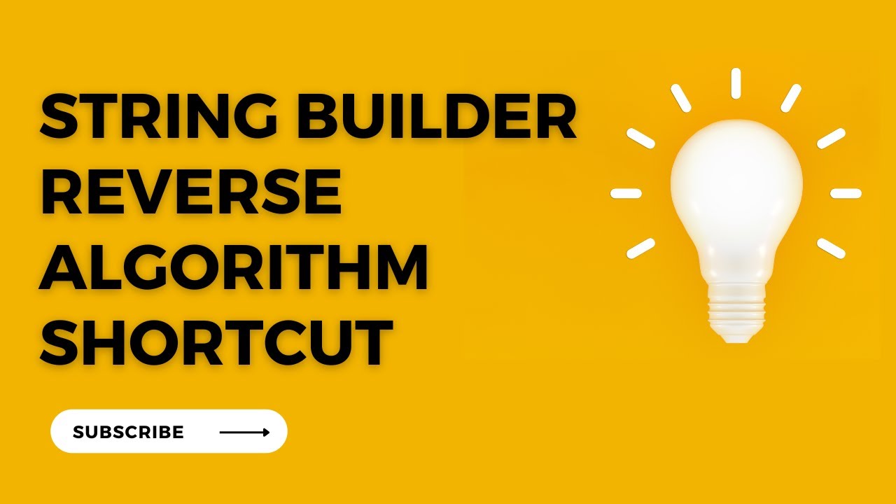How to Use StringBuilder Object Function to Reverse a String in Java