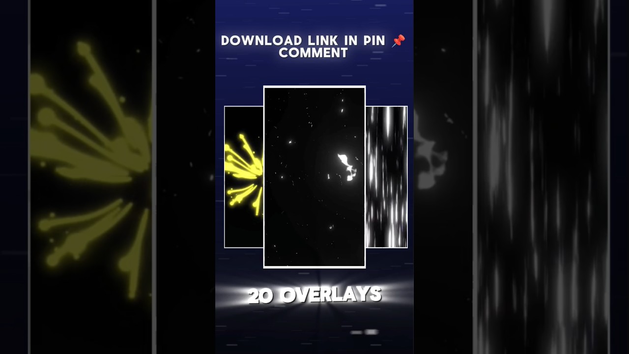20+ FREE Overlays for Anime Edits! 🔥 | No Copyright | CapCut, AE & Alight Motion | Download Now!