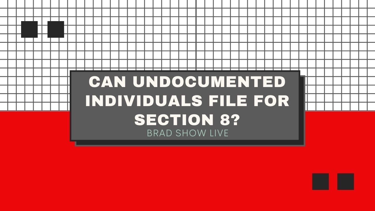 Can Undocumented Individuals File For Section 8? | Immigration Law Advice 2021