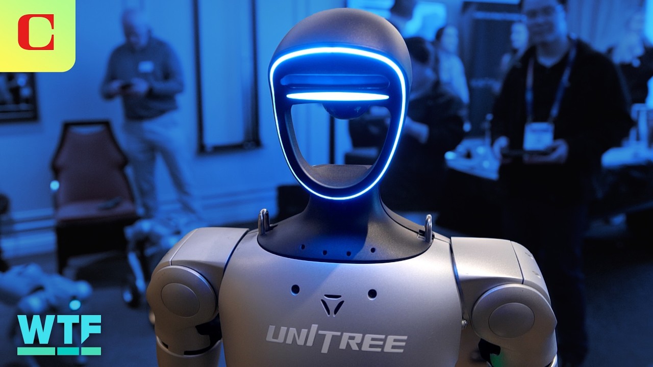 Taking the Unitree G1 Humanoid Robot for a Spin | What The Future