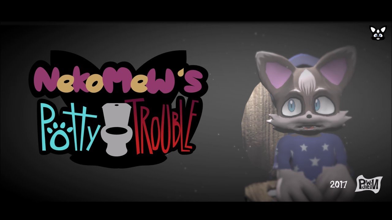 nekomew potty troubled demo gameplay !!!!