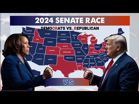 Democrats vs Republicans: Shocking Updated 2024 Election US Senate Map Prediction!