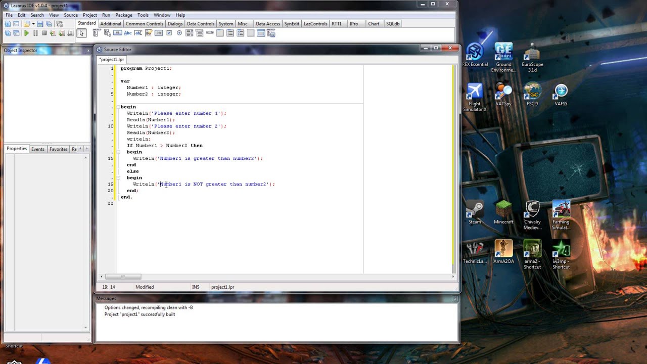 Pascal Programming Tutorials: Part 7 - IF Statements