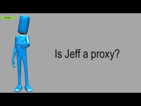 Is Jeff A Proxy?