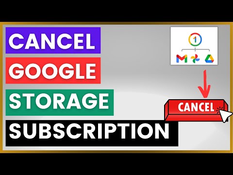 How To Cancel Google Storage Subscription? [in 2025]