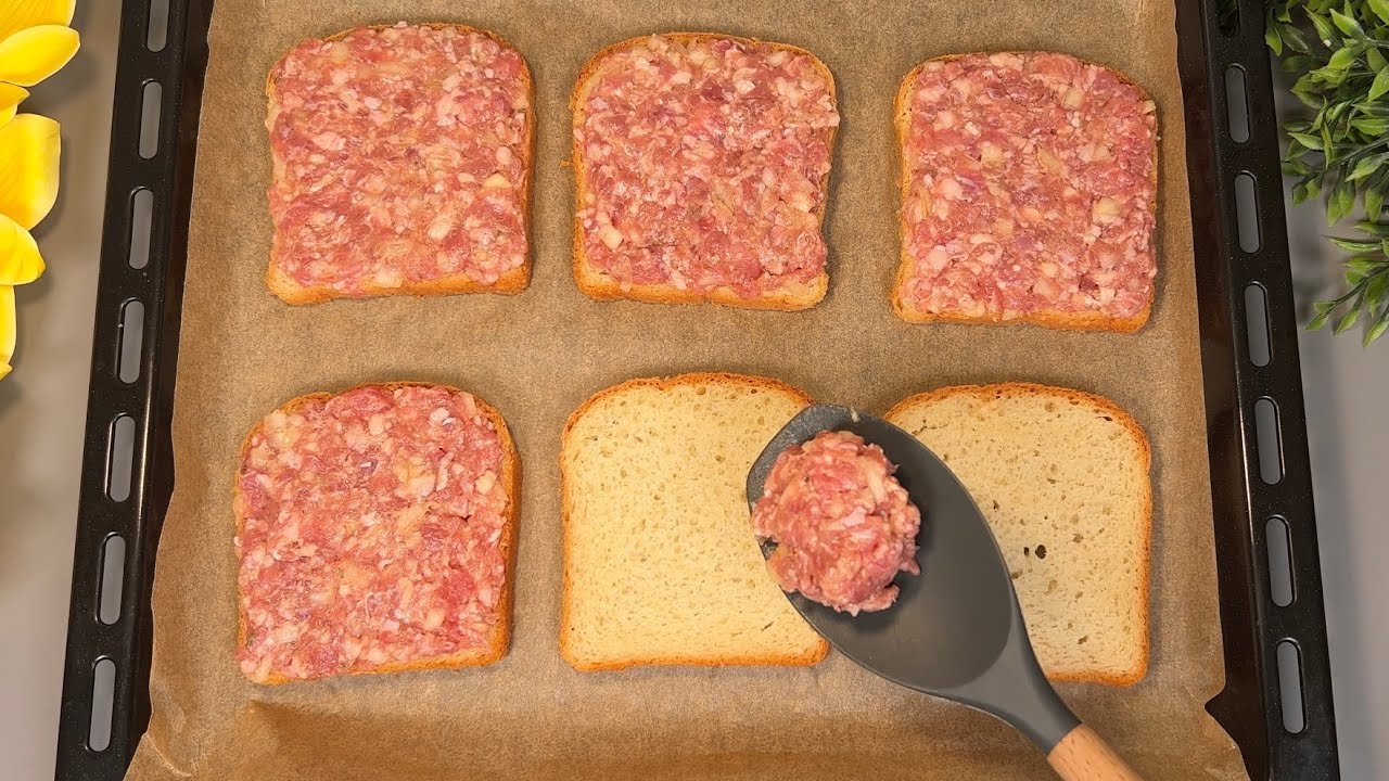 Heiße überbackene Toasts aus der Kindheit - Einfache Rezepte