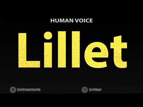 How To Pronounce Lillet