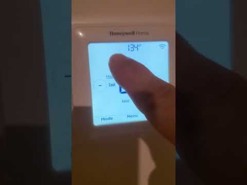 honeywell thermostat doesn't start the AC