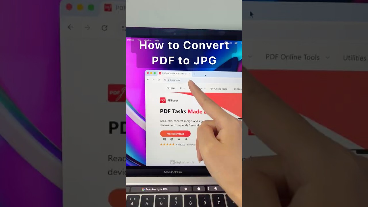 How to Convert PDF to JPG for FREE