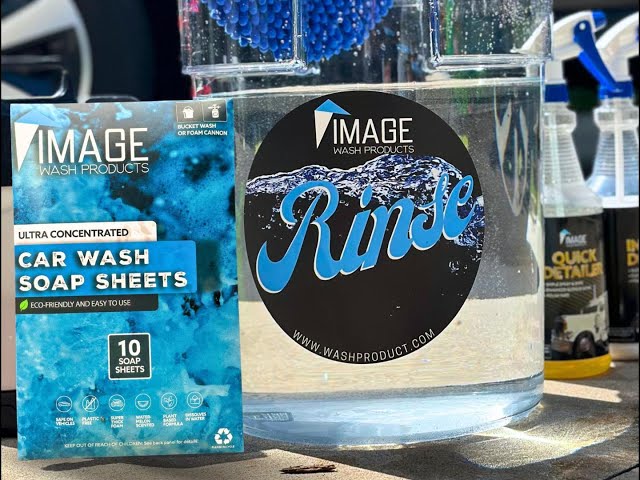 Soap Sheet Car Wash Kit | Image Wash Products