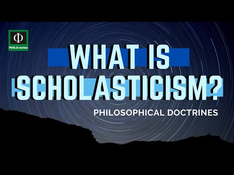What is Scholasticism?