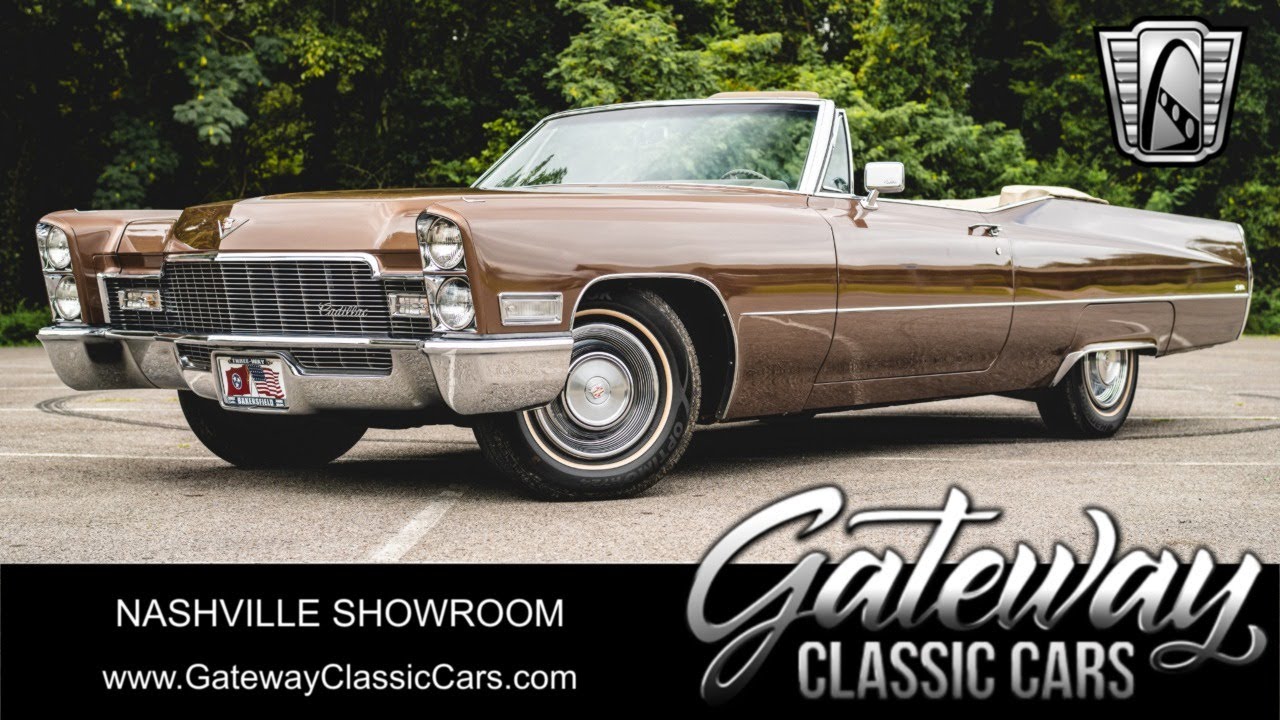 1968 Cadillac DeVille Convertible, Gateway Classic Cars - Nashville, #2085-NSH