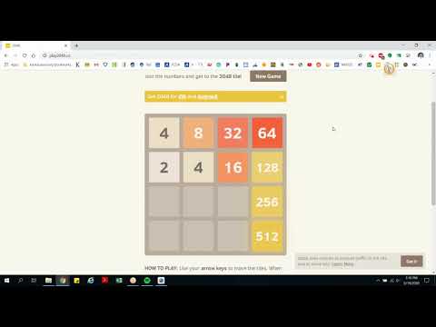 The Powers of 2: A 2048 Tutorial