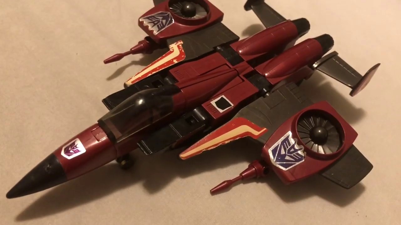Transformers G1 Decepticon Thrust review