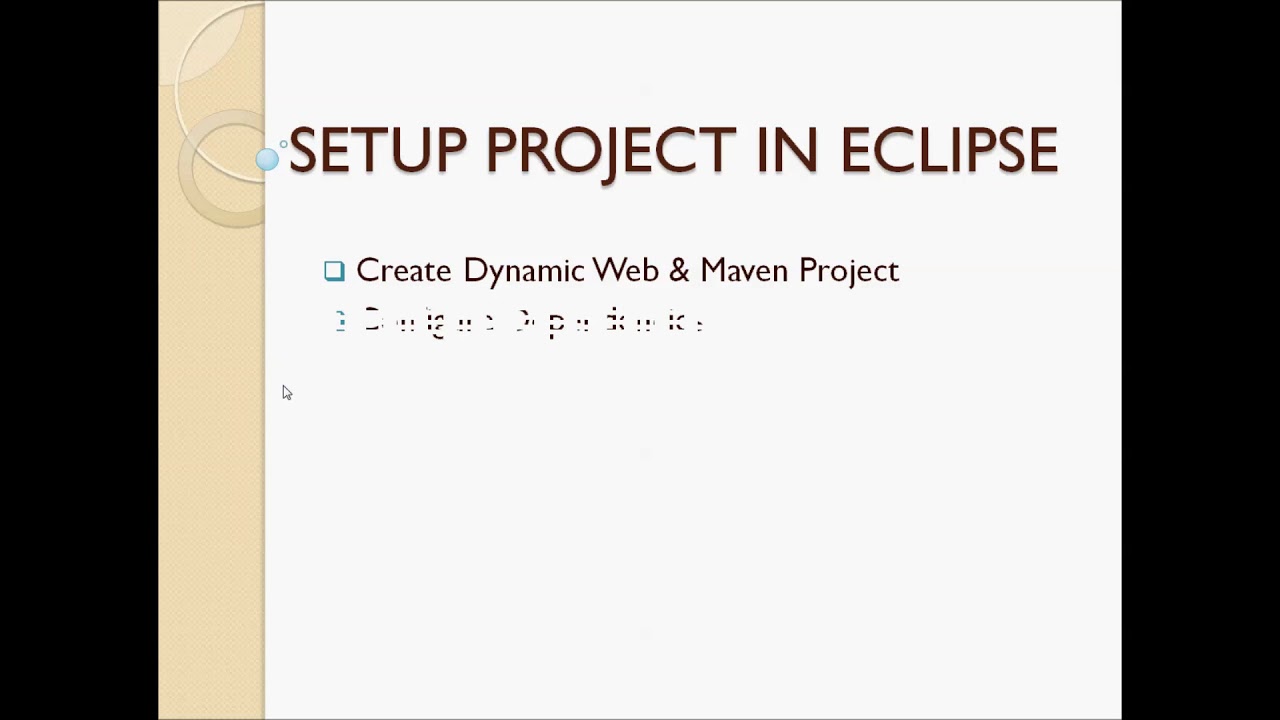 Lecture 15 - Create Java Dynamic Web Project