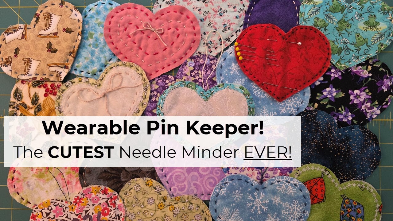 Wearable Pin Keeper- The CUTEST Needle Minder EVER!