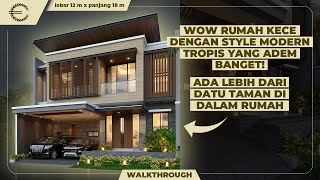 Video 3D Mr. Tasimin Modern House 2 Floors Design - Bekasi