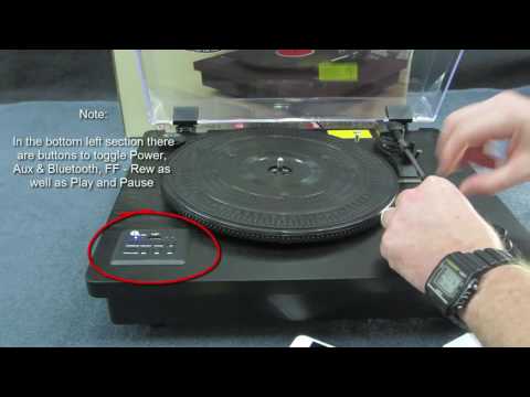 1ByOne Bluetooth Turntable with Built-in Speakers & Vinyl-To-MP3 Recording Review