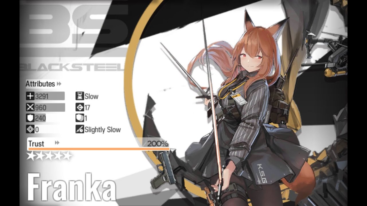 Franka! | A Mediocre Arknights Operator Guide